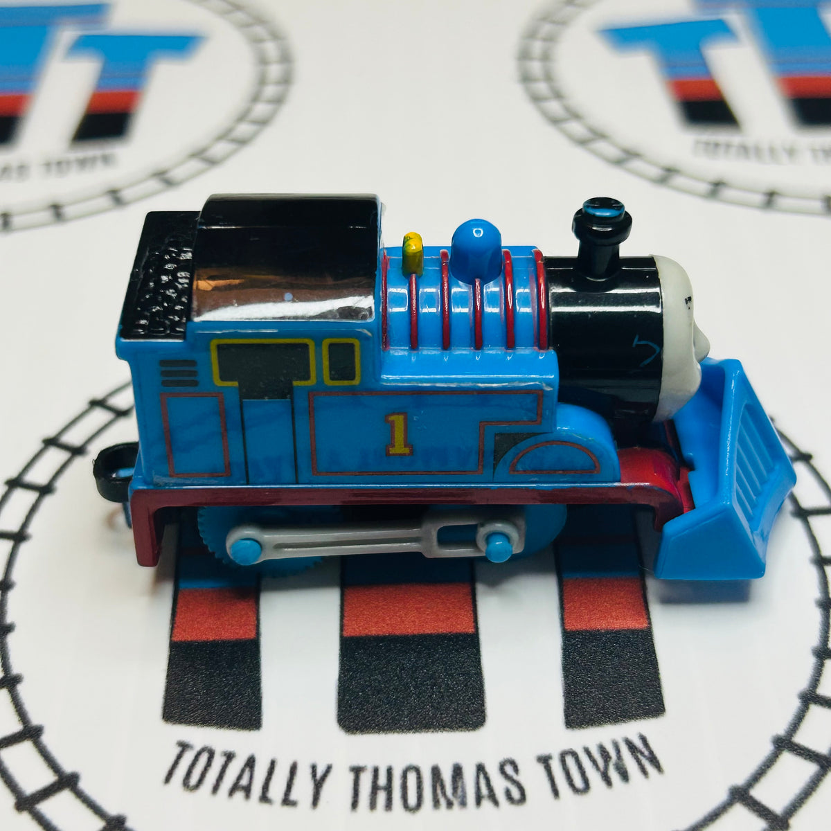 Thomas with Snowplow #4 Newer Face Capsule Plarail Wind Up - Used – Totally Thomas Town