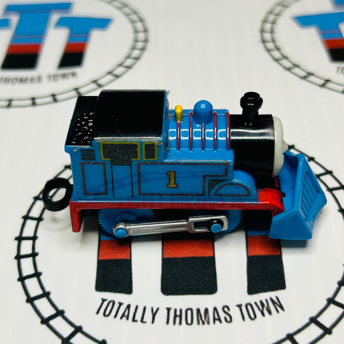Surprised Thomas with Snowplow (Glued) Capsule Plarail Wind Up - Used – Totally Thomas Town