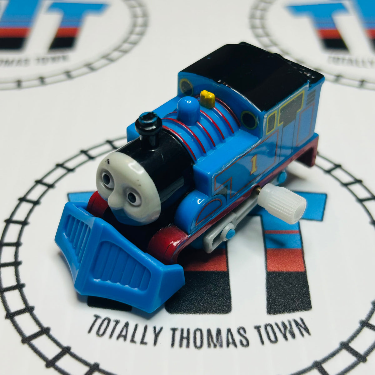 Thomas with Snowplow #4 Newer Face Capsule Plarail Wind Up - Used – Totally Thomas Town