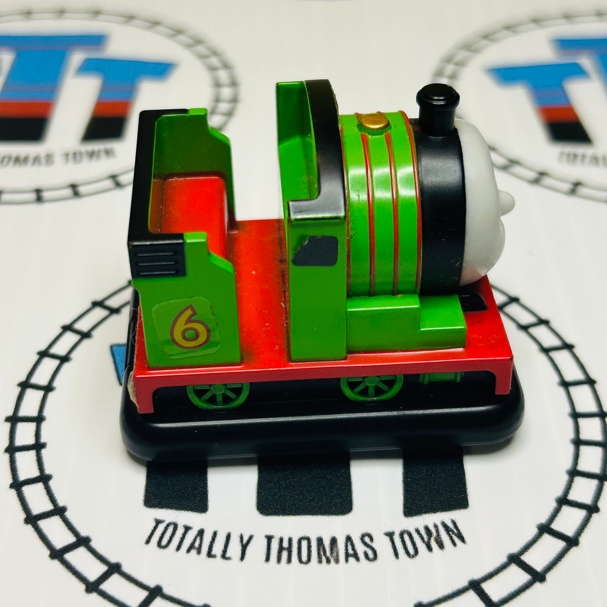 Percy Eyes Down Bumper Car Pull Back TOMY - Used – Totally Thomas Town