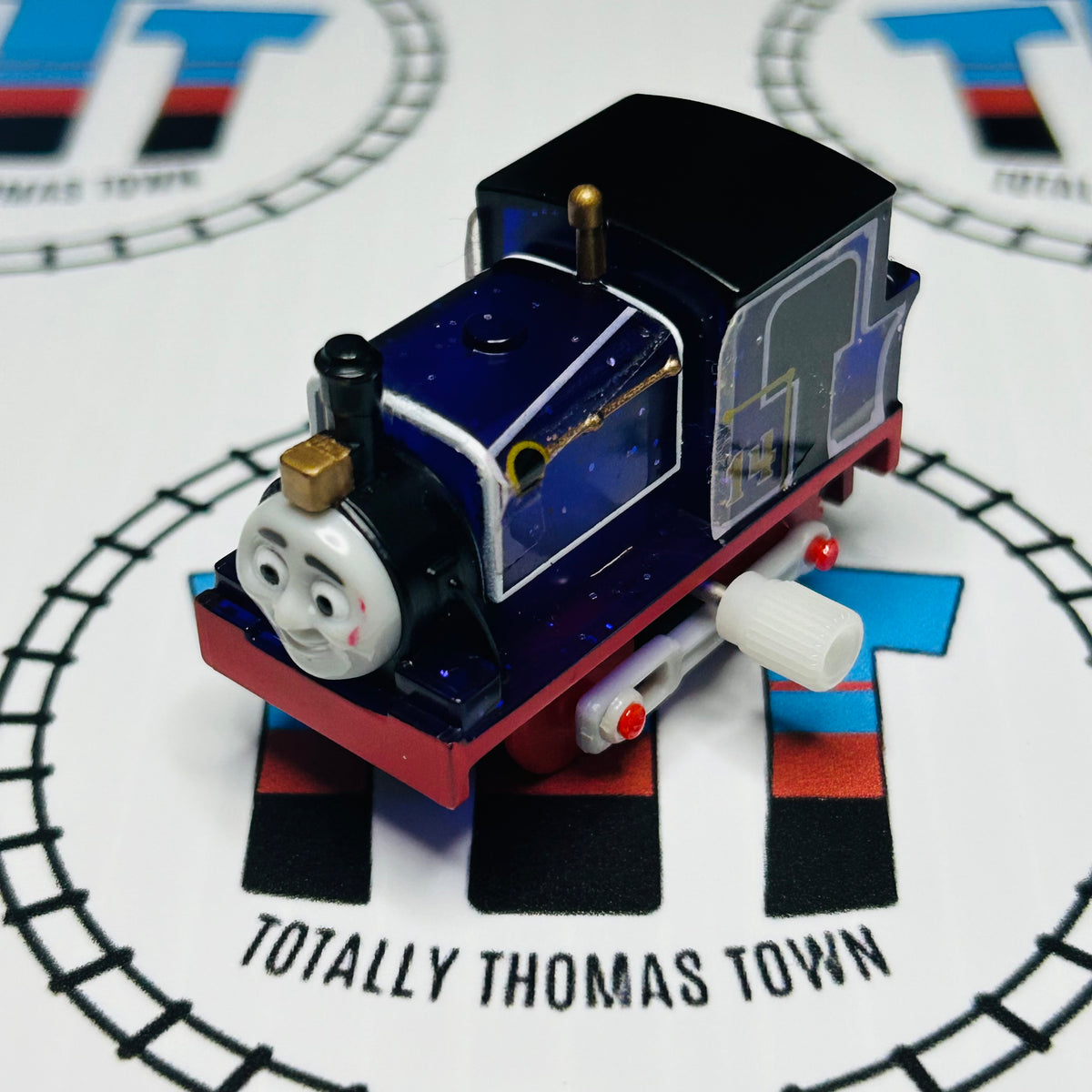 Clear Glitter Charlie Missing Stickers Capsule Plarail Wind Up - Used – Totally Thomas Town