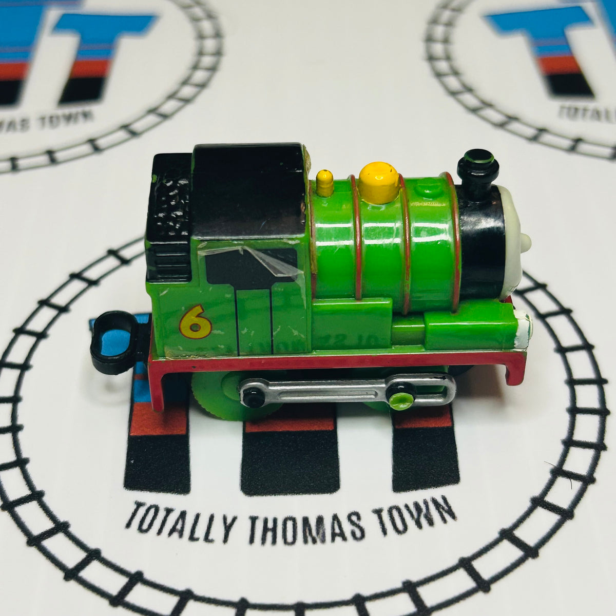 Percy Eyes Right Fair Condition Capsule Plarail Wind Up - Used – Totally Thomas Town