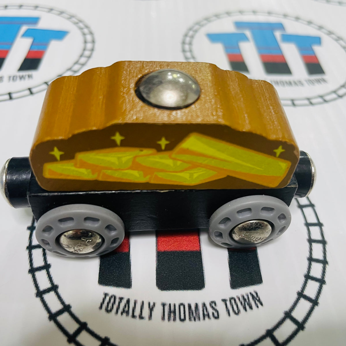 Hape Gold Train Wooden - Used – Totally Thomas Town