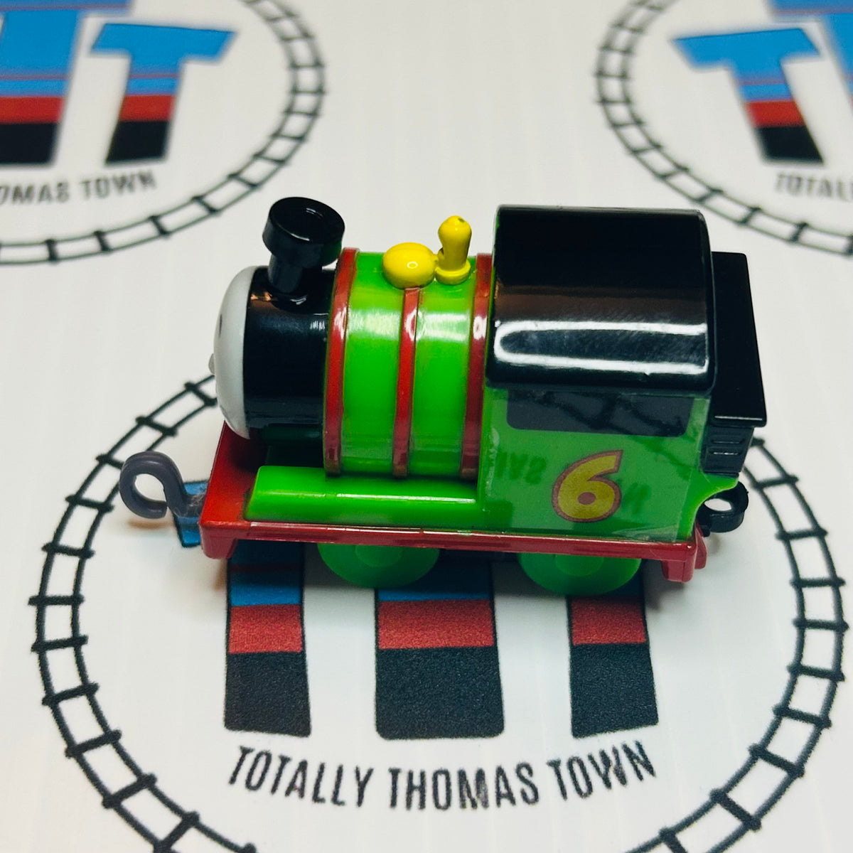Percy Smiling Capsule Plarail Pull Along “All Engines Go” - Used – Totally Thomas Town
