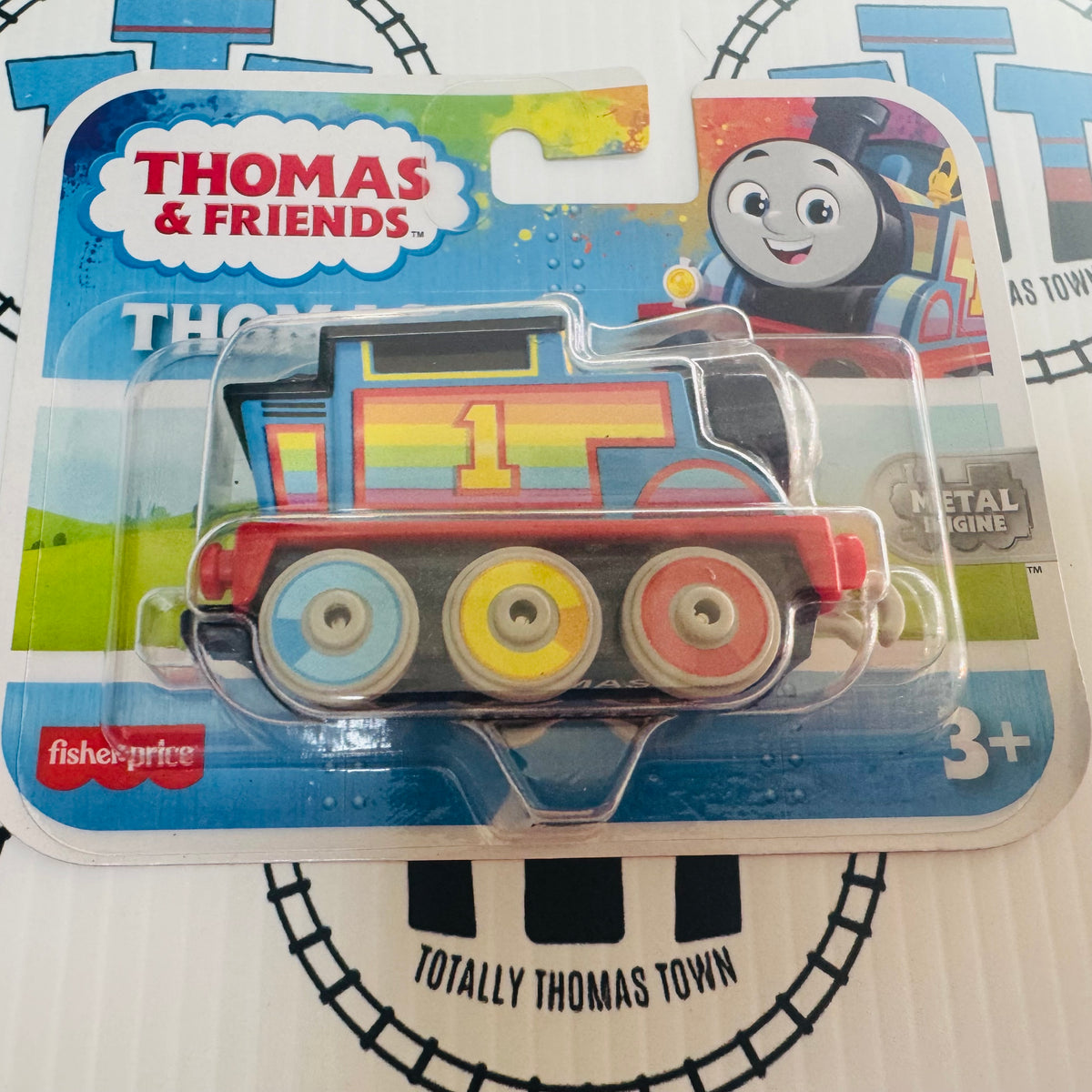 Rainbow Thomas "All Engines Go" New - Push Along – Totally Thomas Town