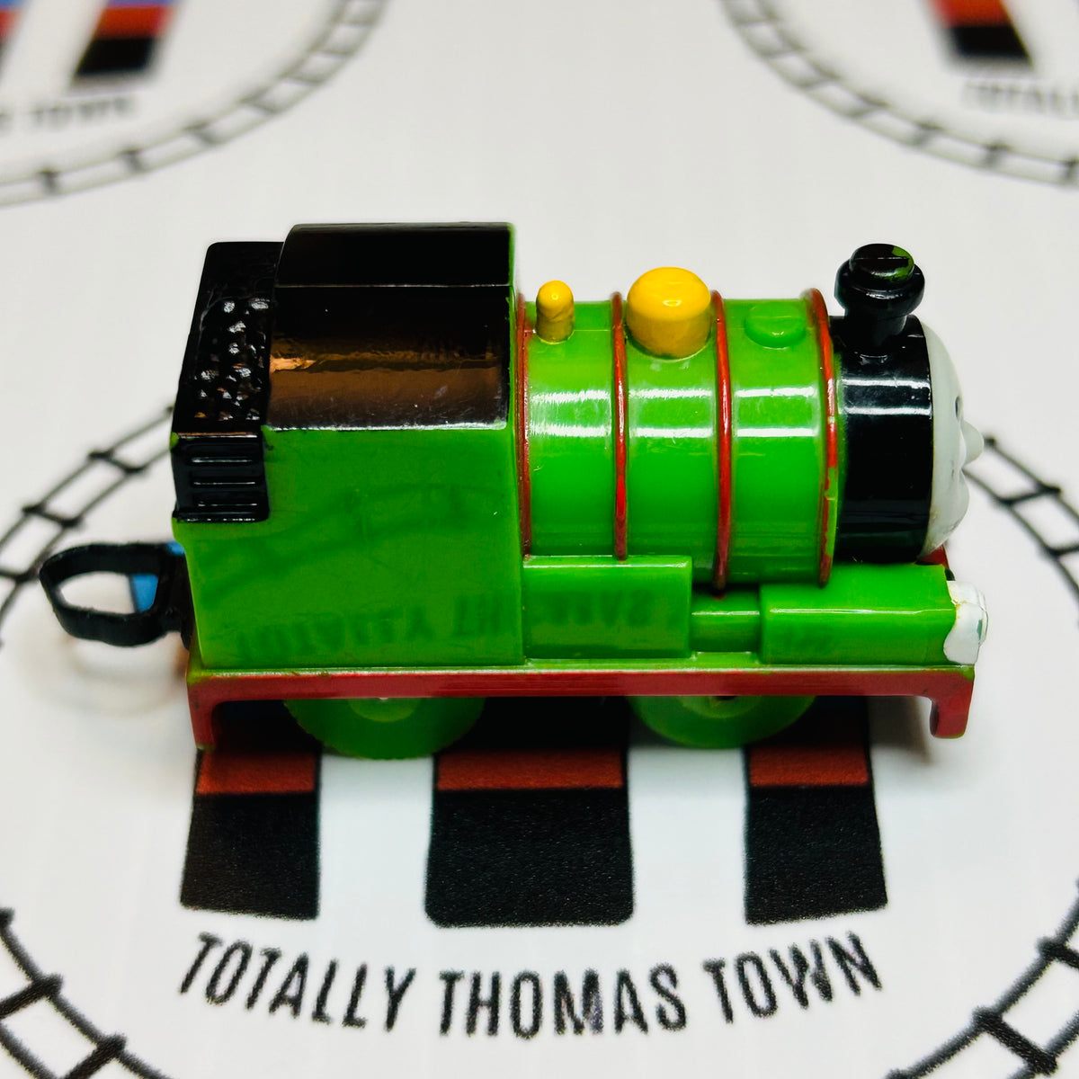 Percy Older Version No Stickers (Damaged Coupling) Capsule Plarail Win – Totally Thomas Town