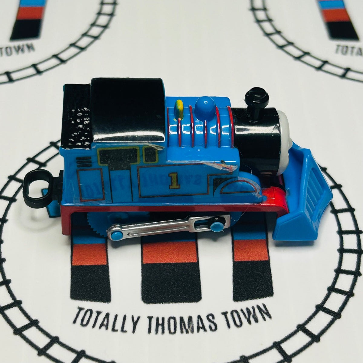 Surprised Thomas with Snowplow (Glued) Capsule Plarail Wind Up - Used – Totally Thomas Town