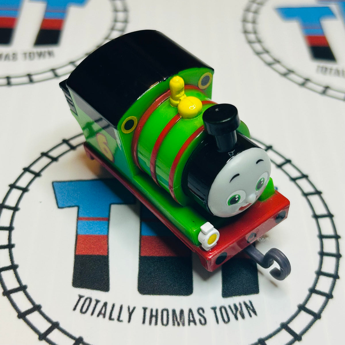 Percy Smiling Capsule Plarail Pull Along “All Engines Go” - Used – Totally Thomas Town