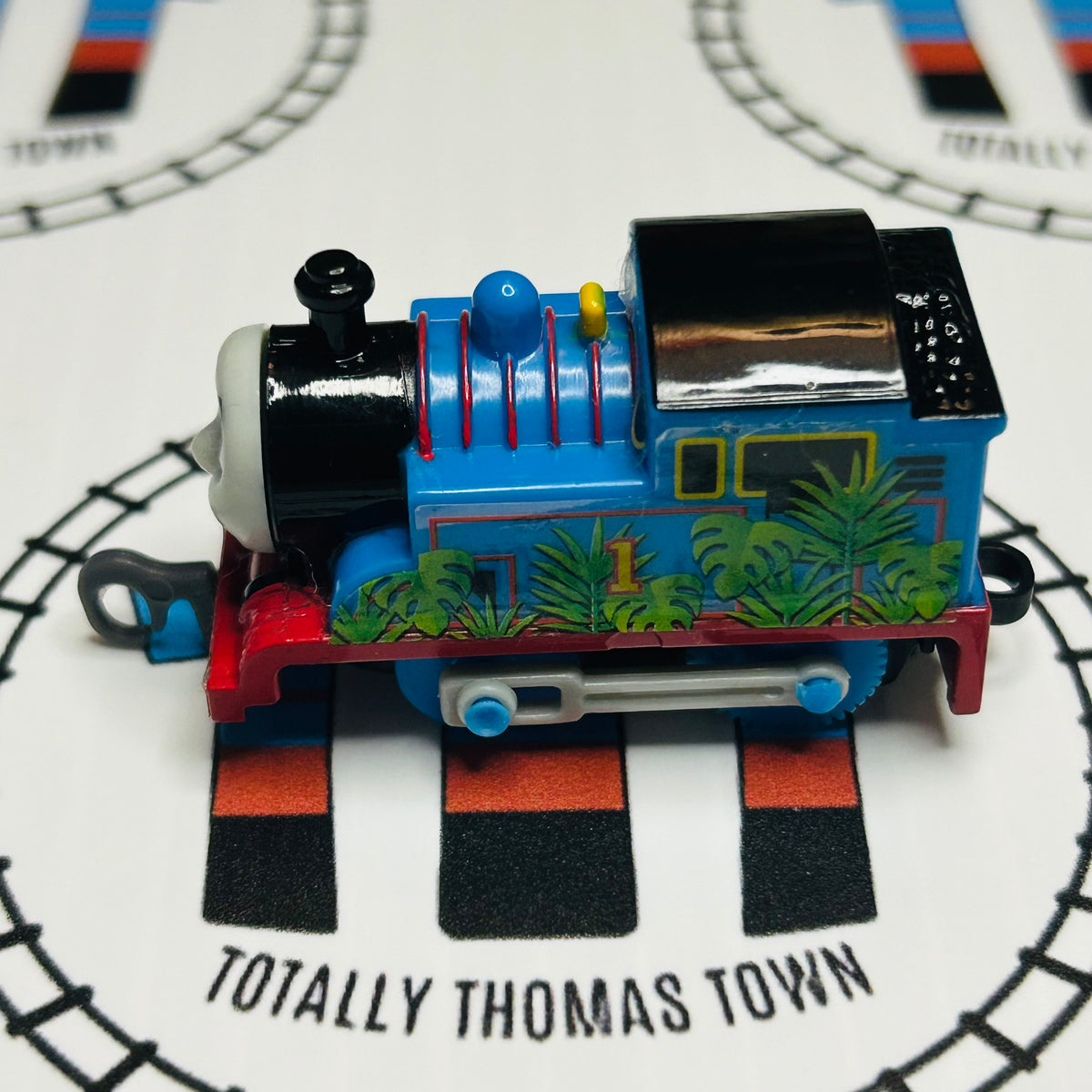 Thomas with Leaves Capsule Pull Along - Used – Totally Thomas Town