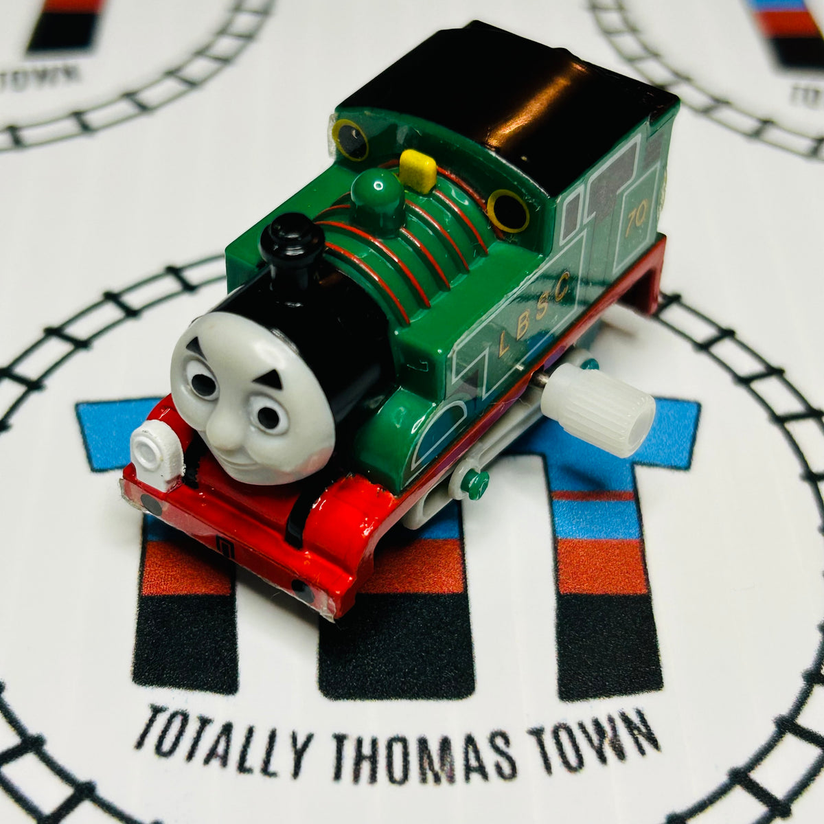 LBSC Original Thomas Newer Face Capsule Plarail Wind Up - Used ...