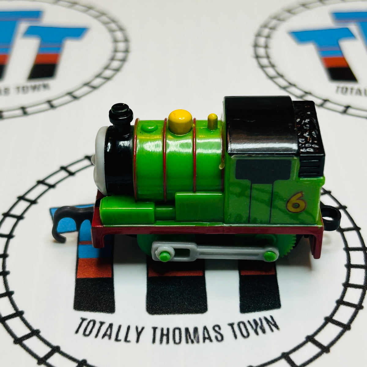 Surprised Percy Capsule Plarail Pull Along - Used – Totally Thomas Town