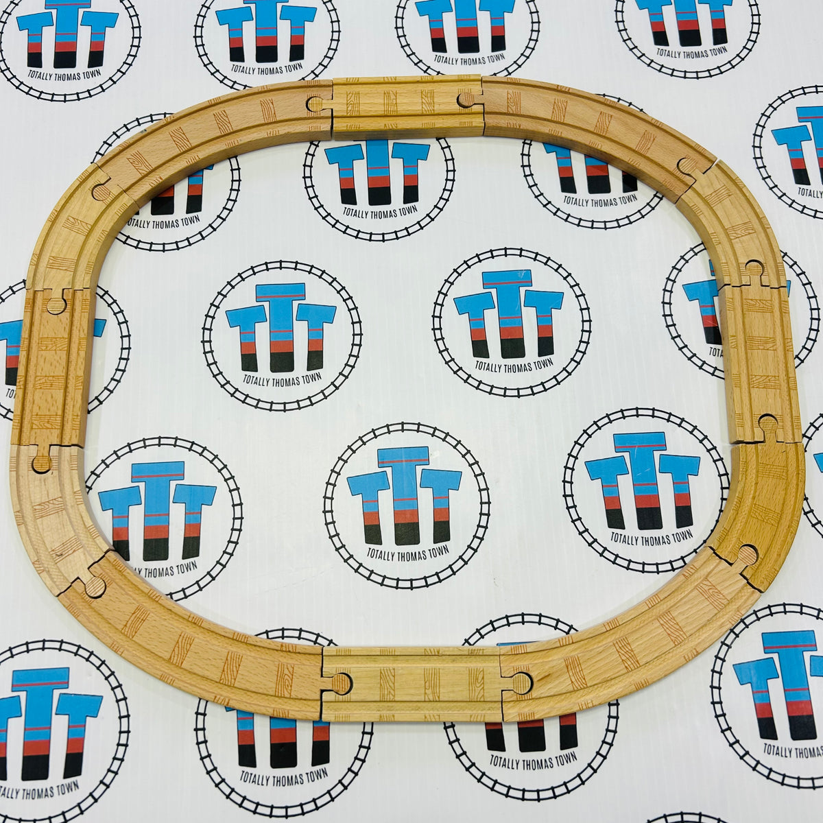 TTT Custom Beginner's Oval Track Pack Thomas Brand Wooden - Used ...