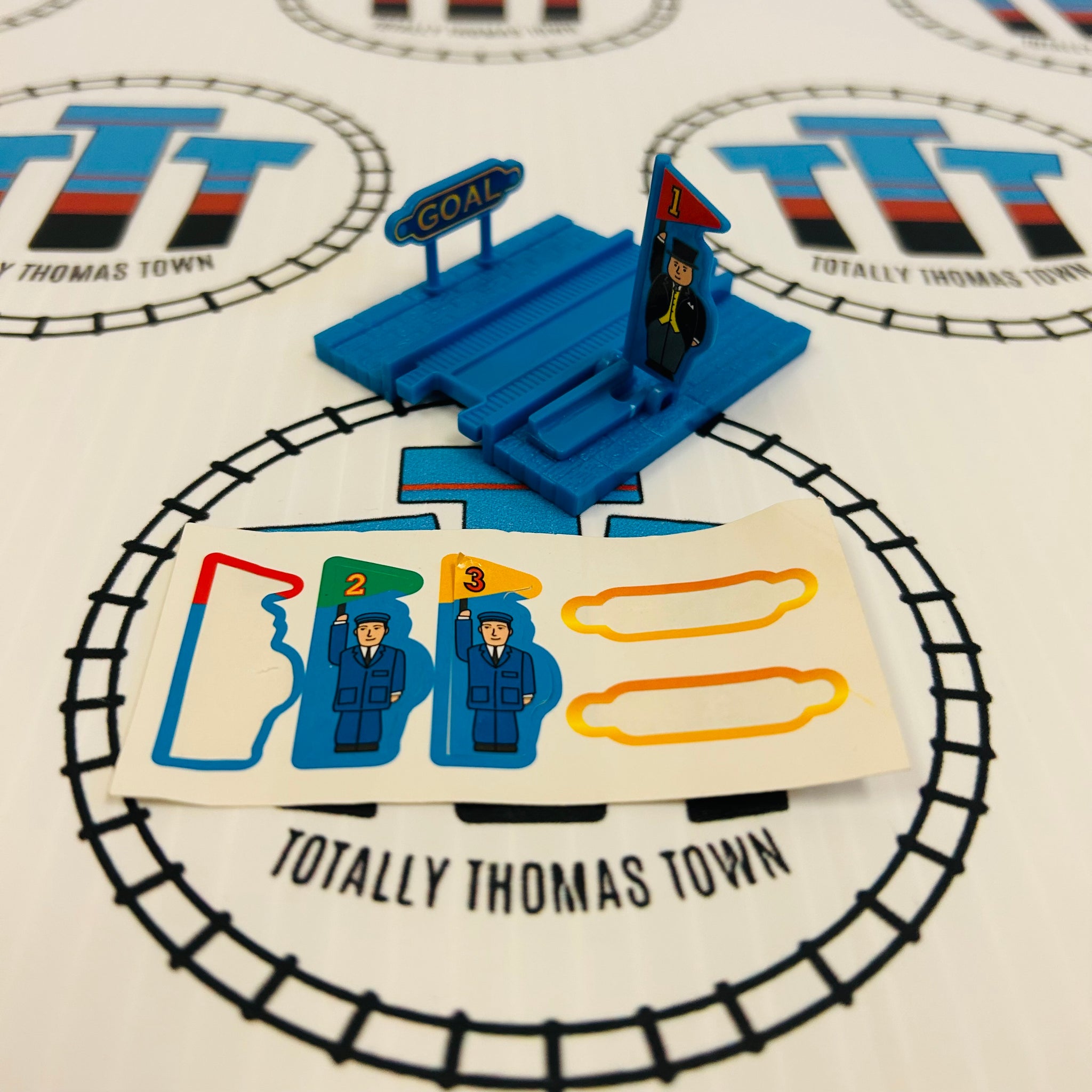 Goal Rail with Extra Stickers Capsule Plarail - Used – Totally Thomas Town