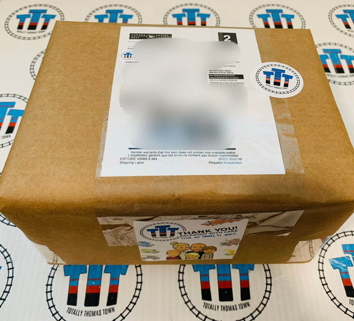 Partial Birthday Wrap - With TTT Logo on outside of box (assembly requ ...