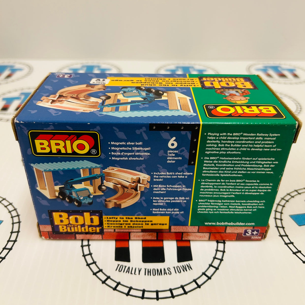 BRIO 32826 Bob the Builder Lofty in the Shed Wooden - New/Excellent ...