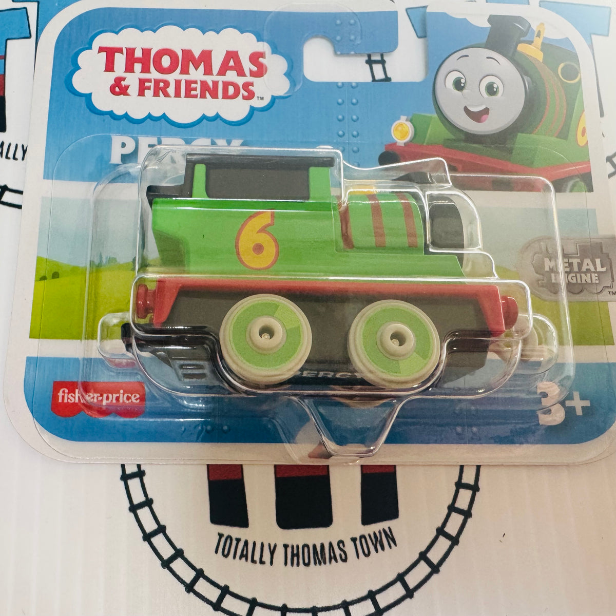 Percy "All Engines Go" New - Push Along – Totally Thomas Town