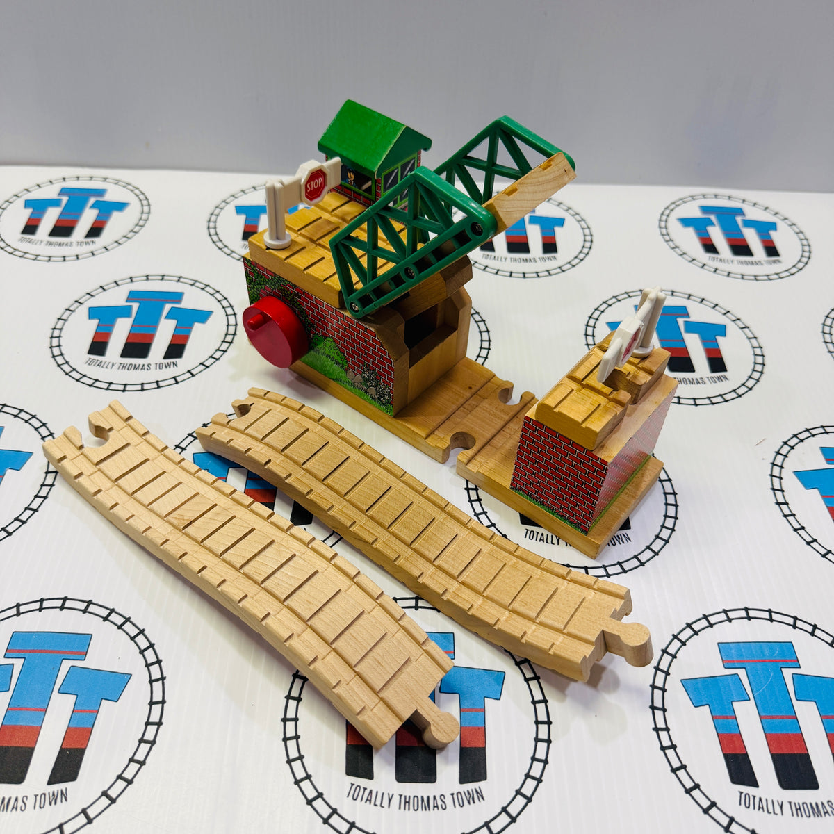 Lifting Bridge with Ascending Track #4 Clickity Clack Wooden - Used ...