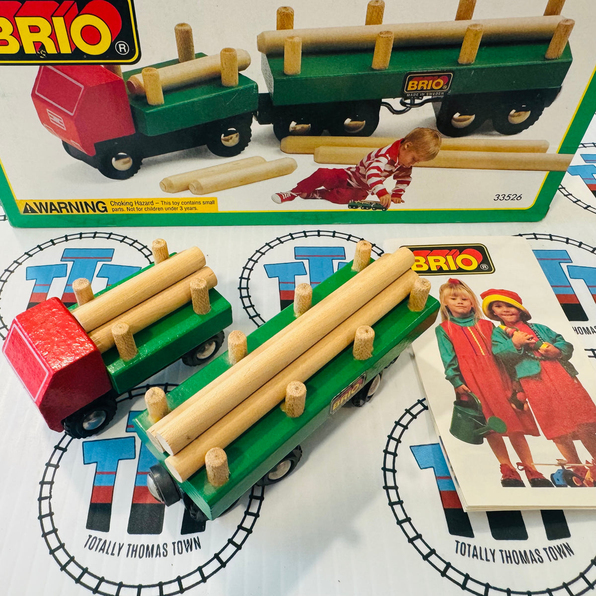BRIO Timber Truck #33526 Wooden - In Box – Totally Thomas Town