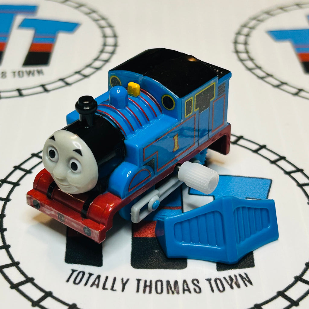 Thomas with Snowplow Newer Face #1 Capsule Plarail Wind Up - Used – Totally Thomas Town