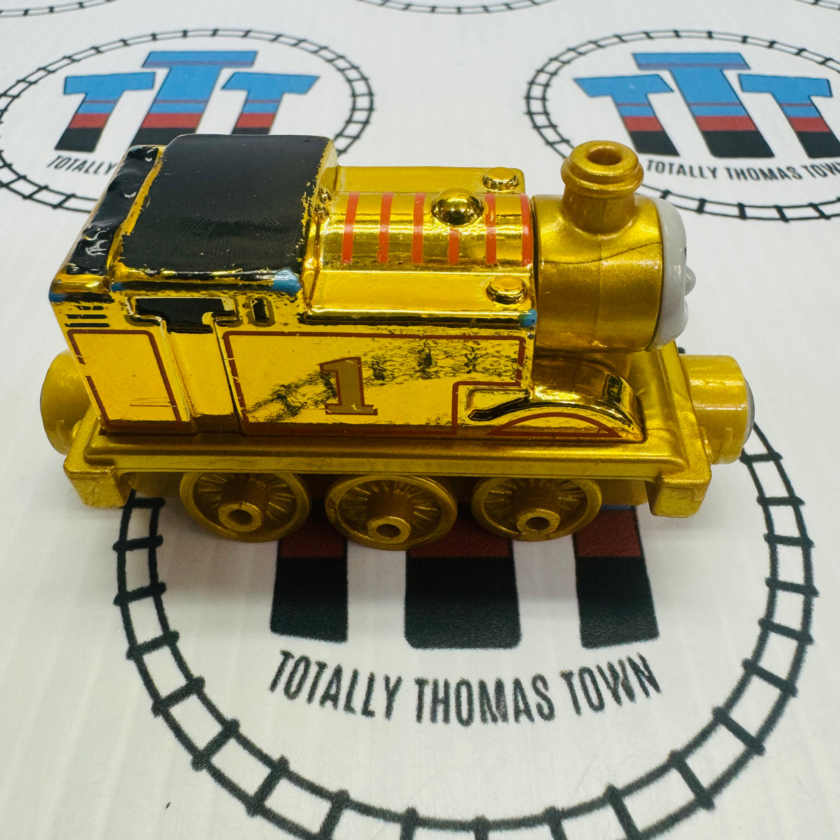 Gold Thomas (2013) Fair Condition Used - Take n Play – Totally Thomas Town