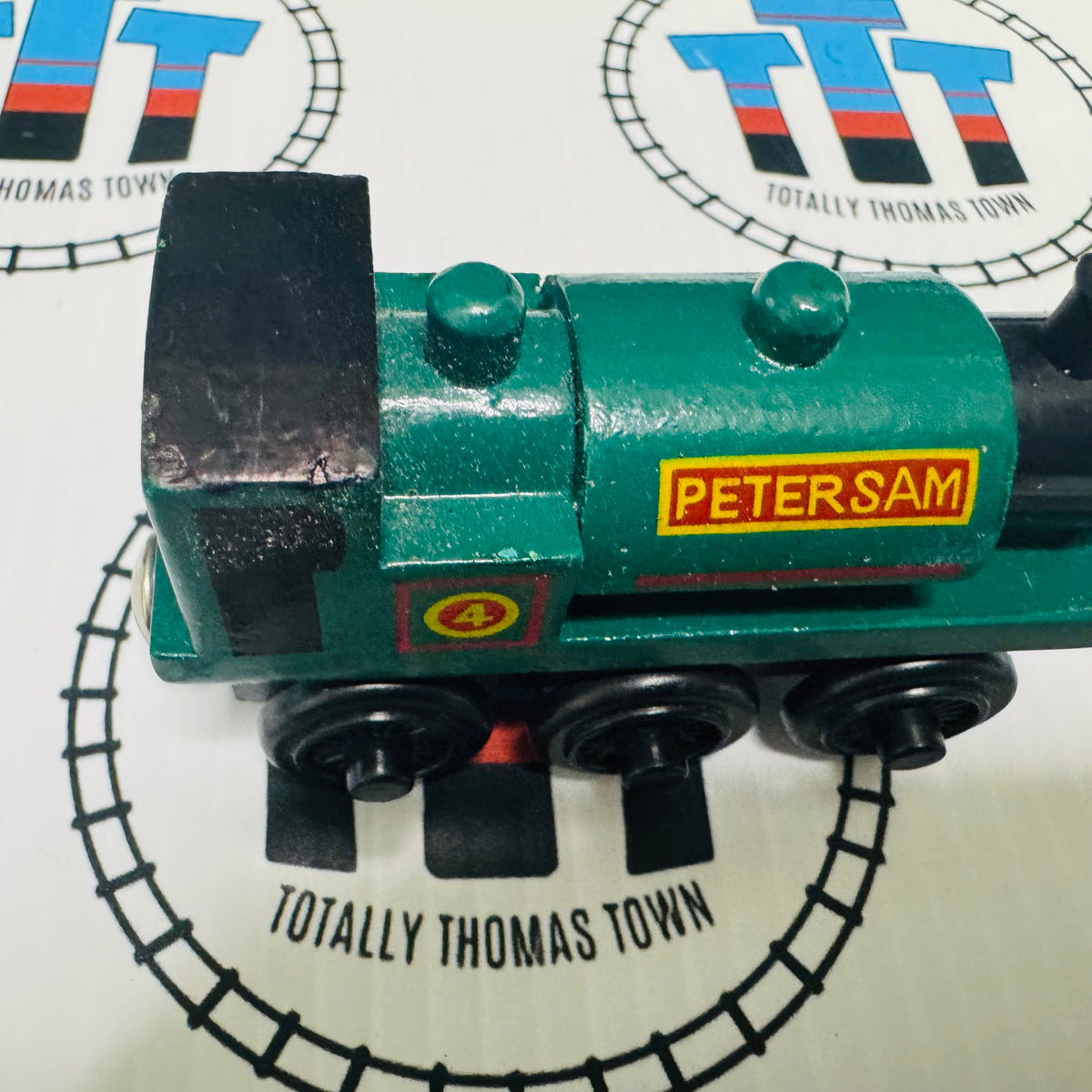 Peter Sam #3 (Learning Curve 2001) Good Condition Marked Top Wooden ...