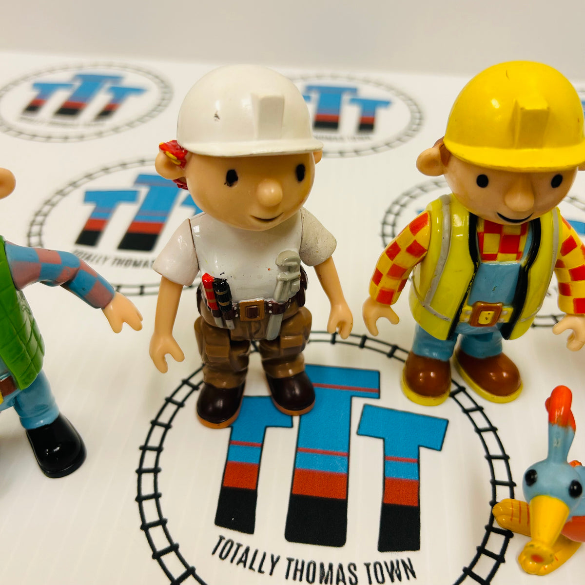 Bob The Builder 'Born To Play' Plastic Poseable Figure Pack (See Notes ...