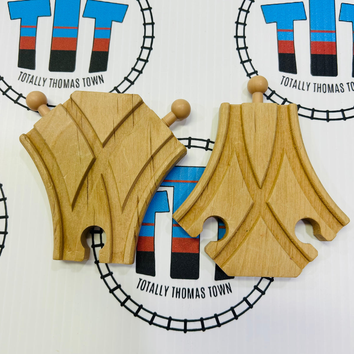 Curved Switch Pack Wooden Used - Other Brand – Totally Thomas Town