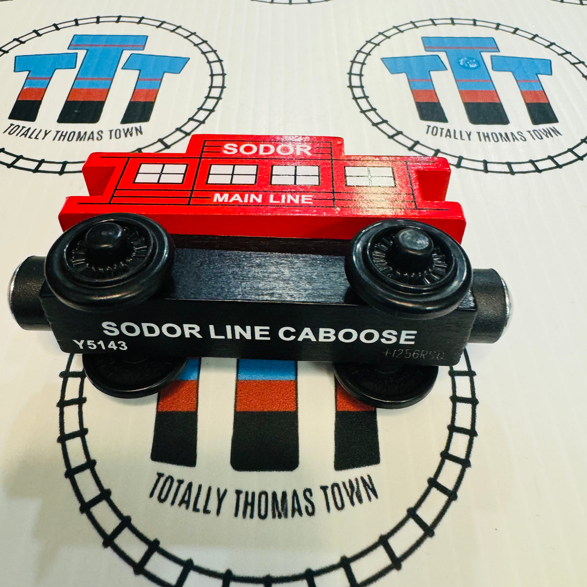 Sodor Line Caboose (Mattel) Wooden - New no Box – Totally Thomas Town