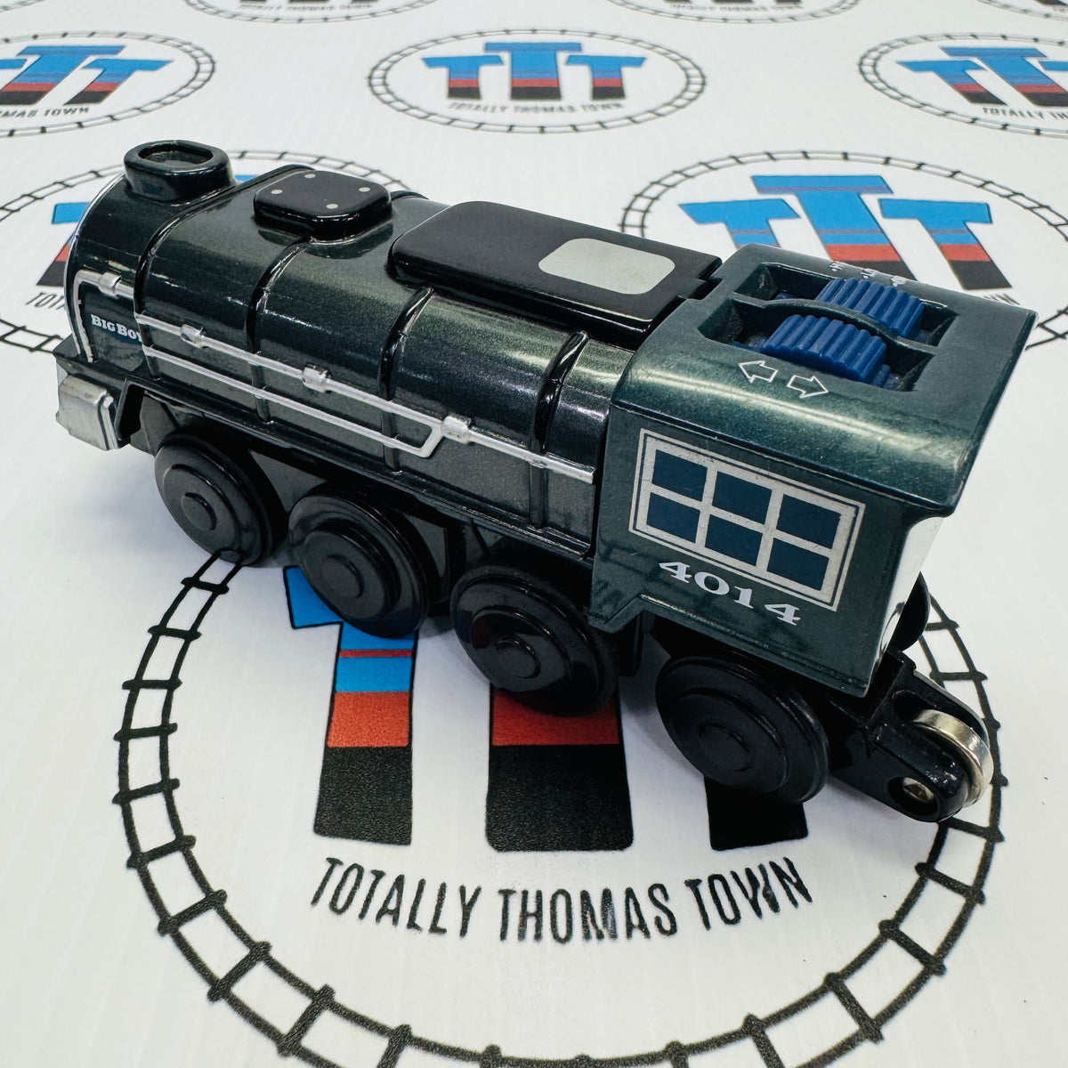 Motorized Battery Powered Big Boy Forwards/Backwards 2 Speed Train Lio ...