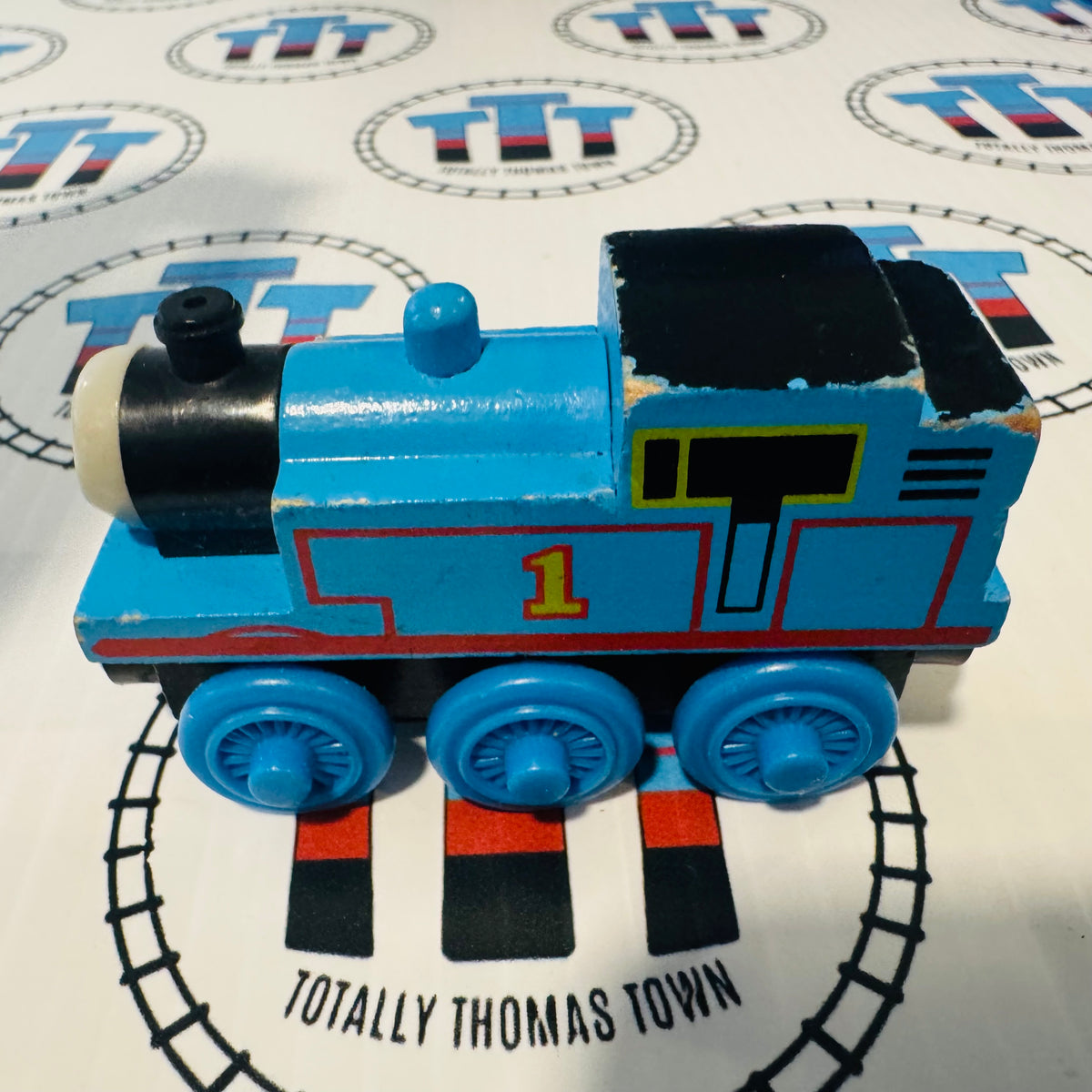 Thomas #66 Different Eyes Chipping Paint (Learning Curve 1999) Wooden ...