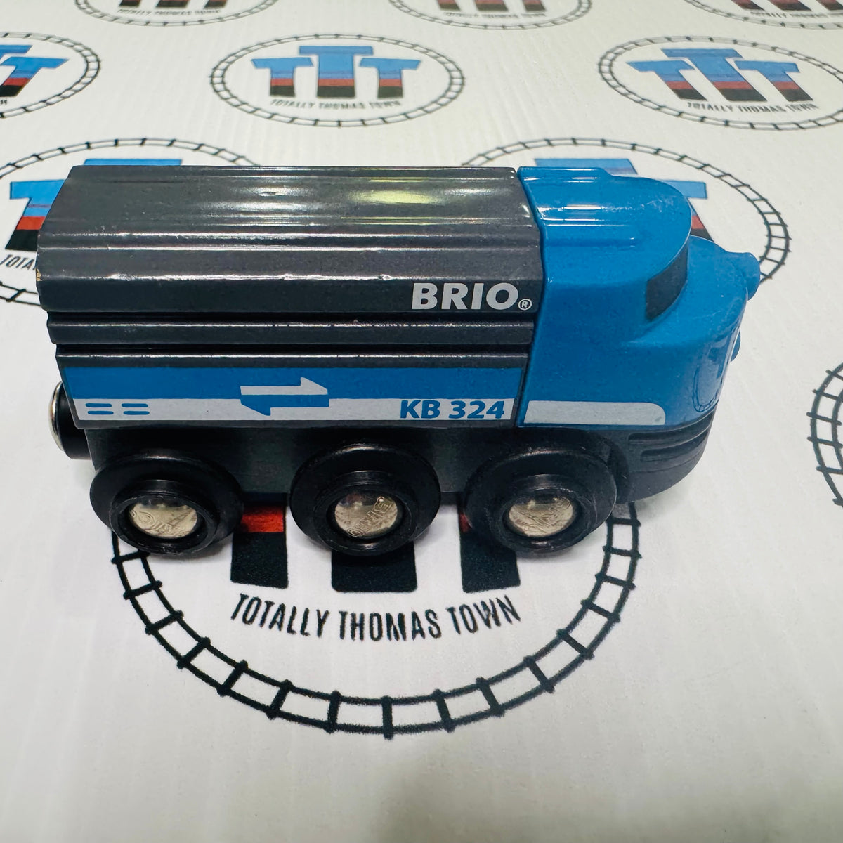 BRIO Blue Diesel KB 324 Wooden - Used – Totally Thomas Town