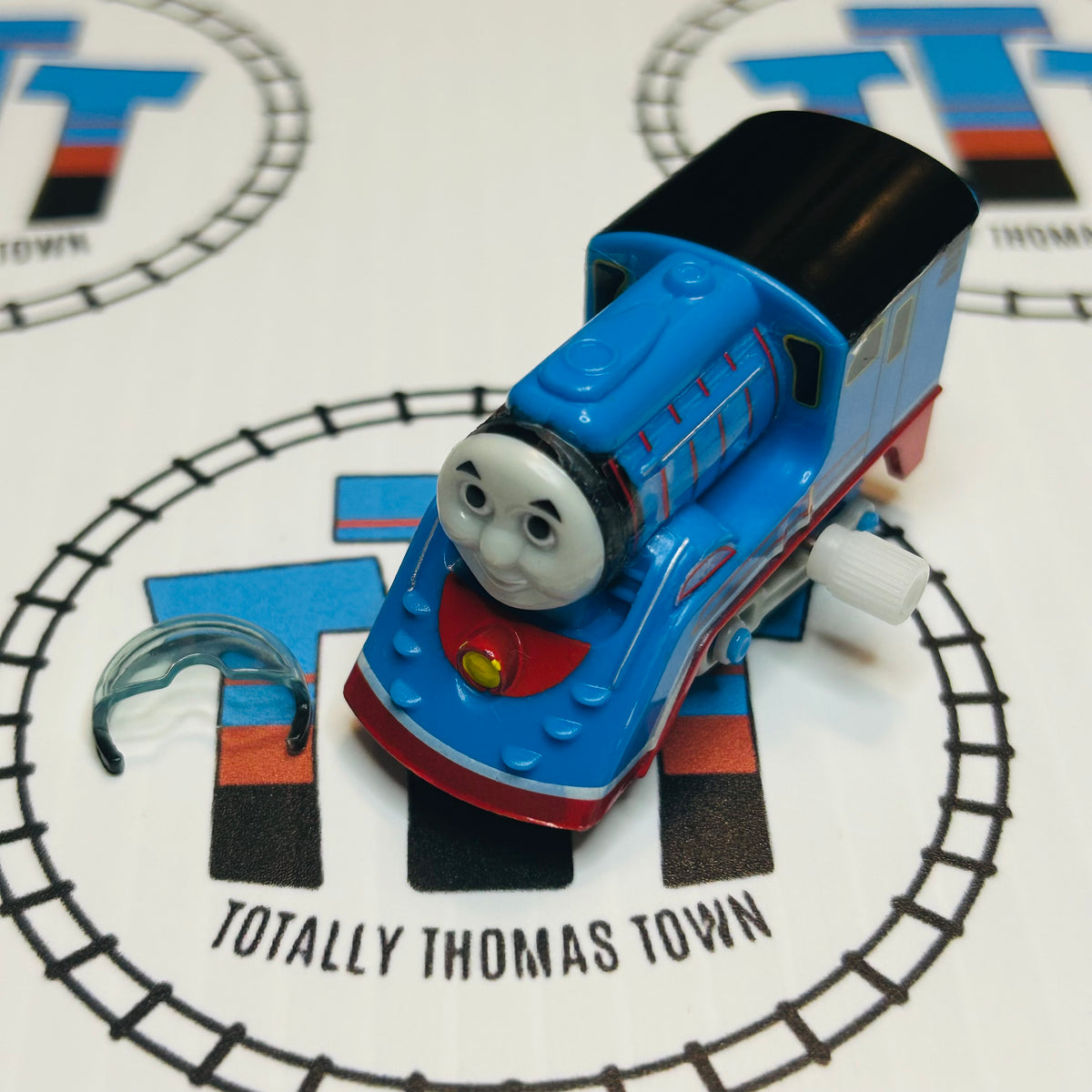 Racing Thomas with Removable Goggles Capsule Plarail Wind Up - Used ...