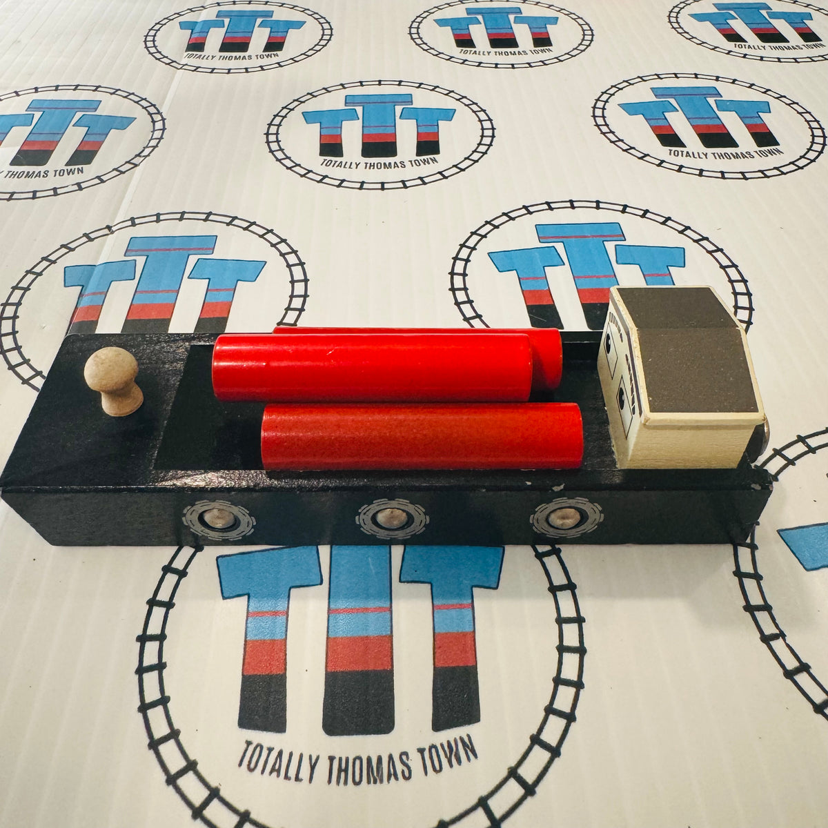 BRIO 32713 Barrington Barge Theodore Tugboat with 3 Pipes Wooden - Use ...