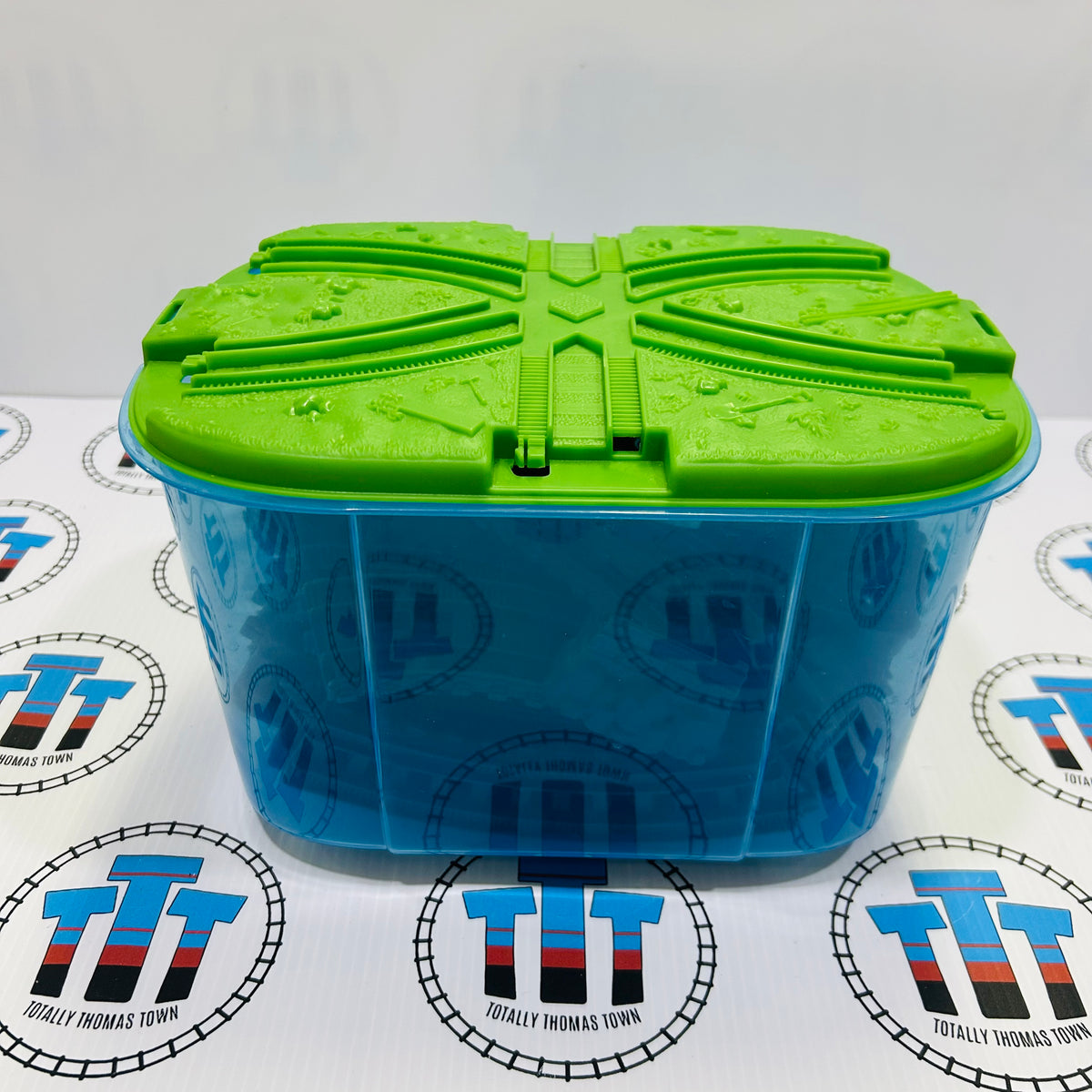 Railway Builder Bucket Missing 2 CL Curves Used - Trackmaster Revoluti ...