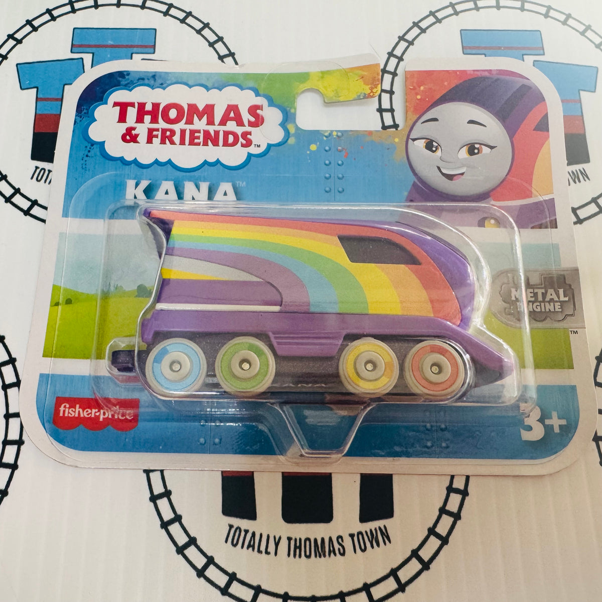 Thomas The Train Set Fisher-Price Thomas & Friends Rainbow Kana Push ...