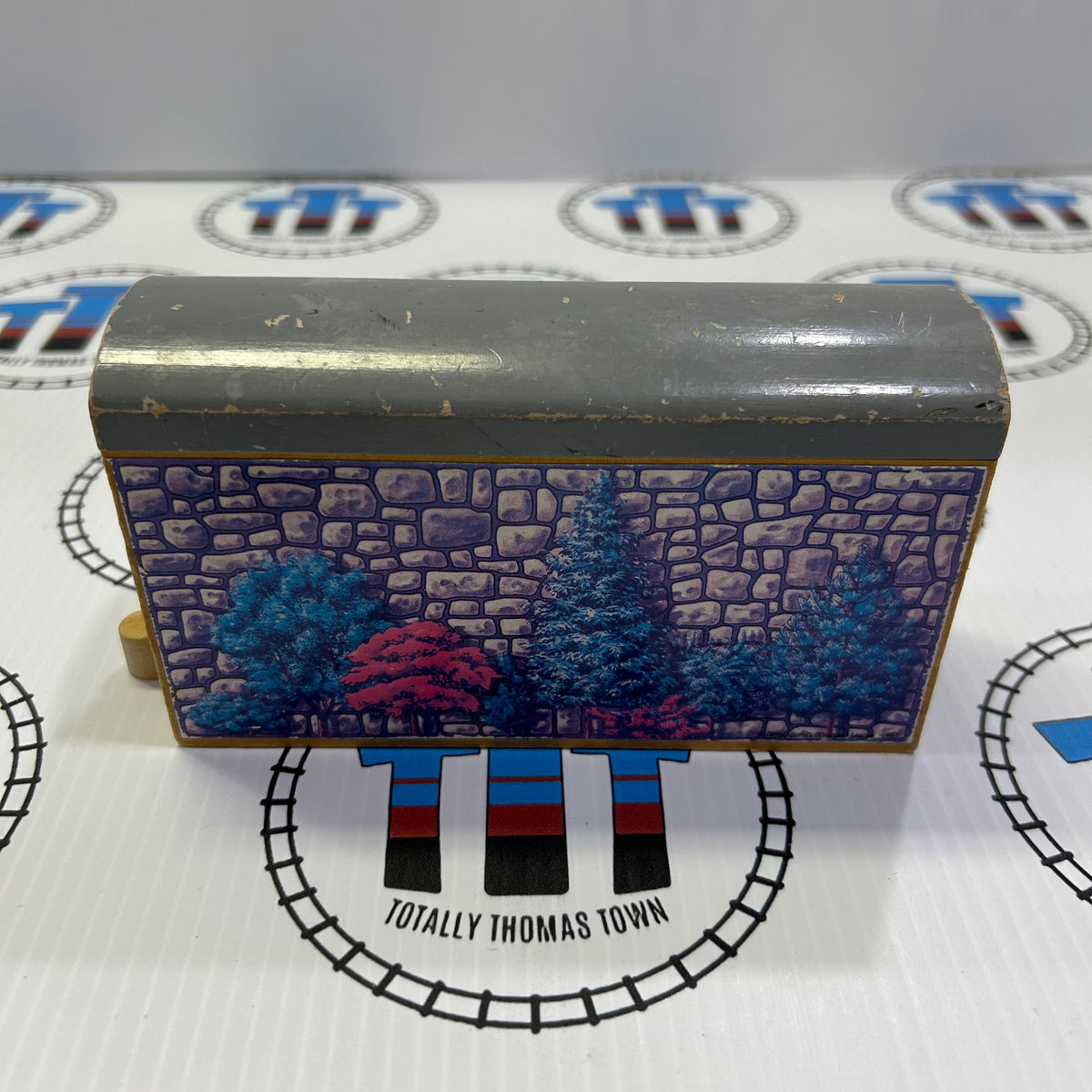 Thomas Stone Tunnel Clickity Clack Fair Condition Discoloured/Ripped S ...