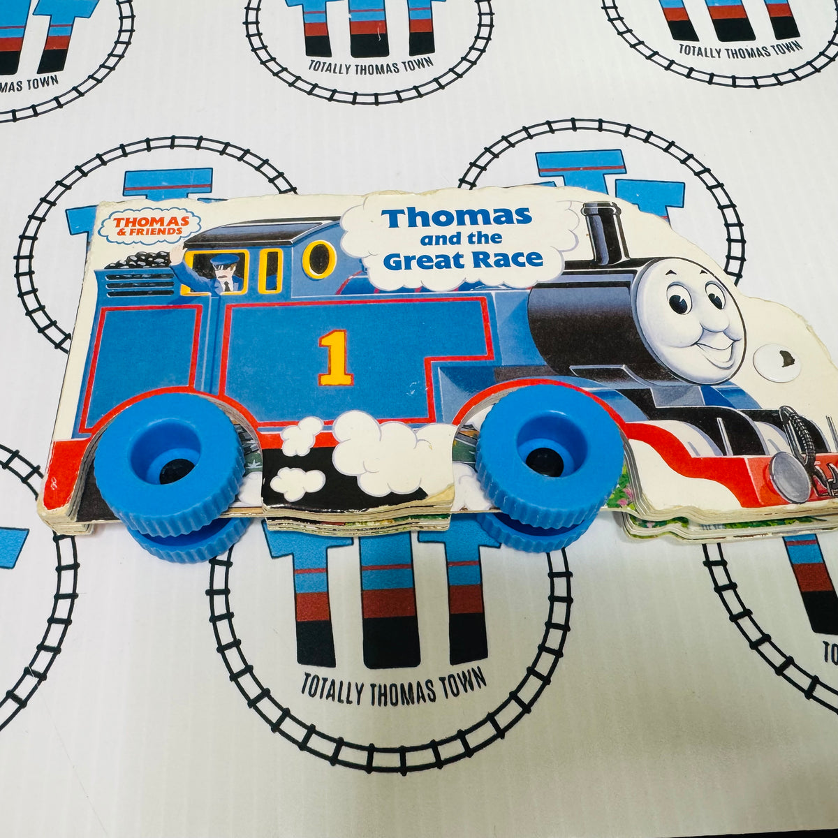 Thomas and the Great Race Board Book - Used – Totally Thomas Town