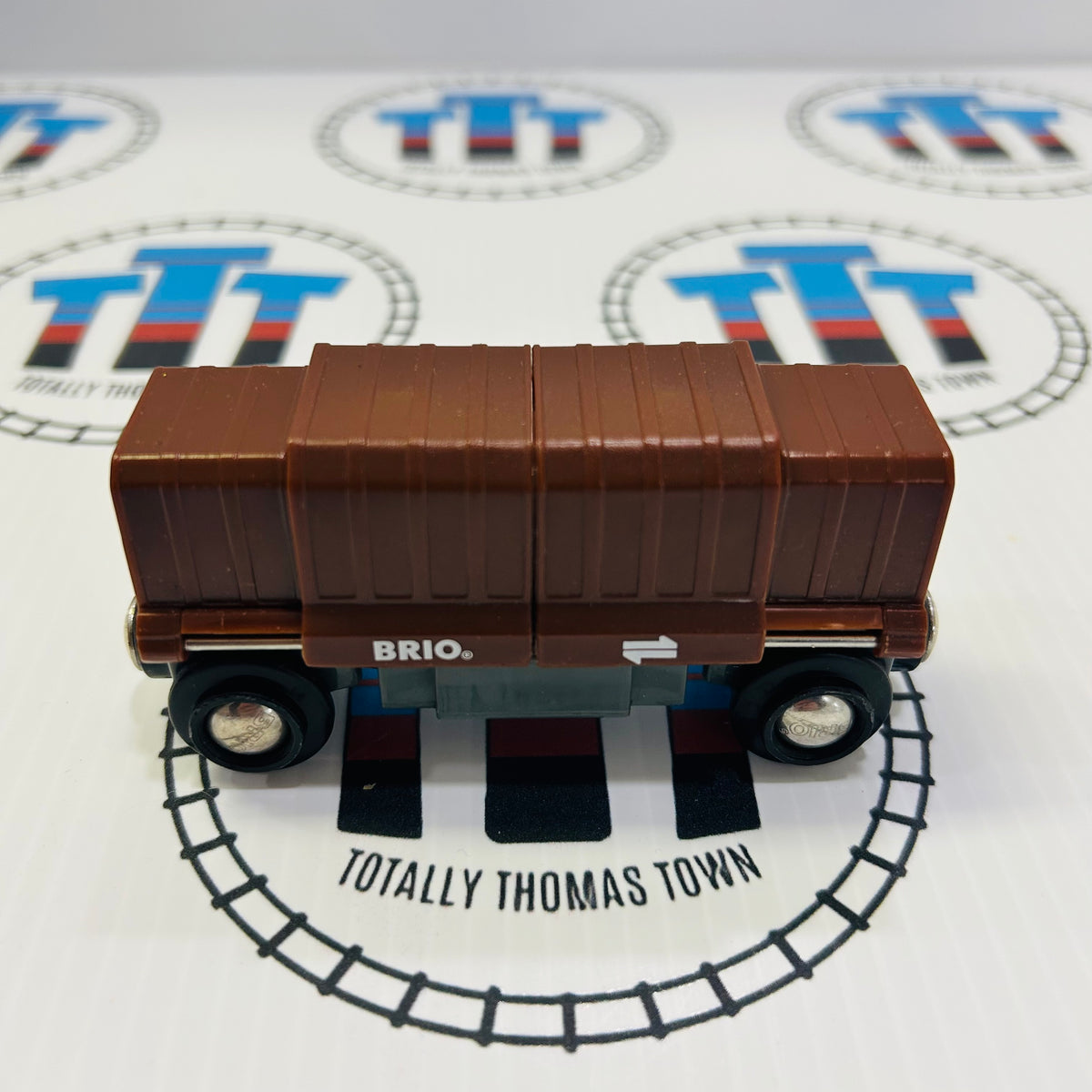BRIO Boxcar Opening Train No Cargo Wooden - Used – Totally Thomas Town
