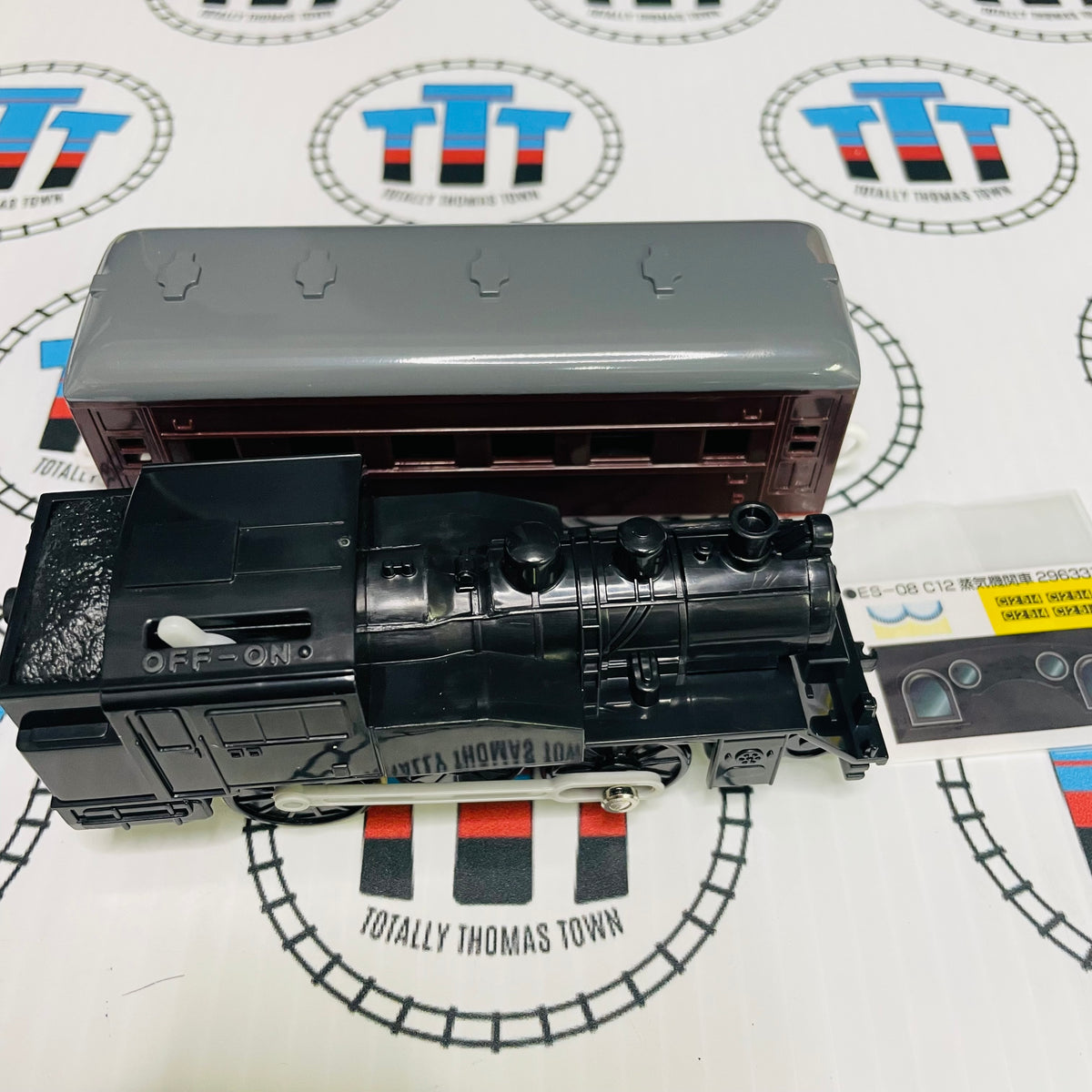 ES-08 C12 Steam Locomotive with Passenger Coach New in Box - TOMY ...