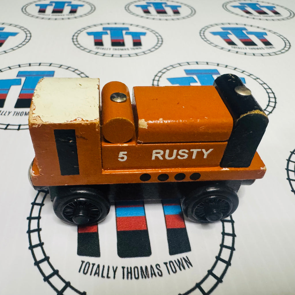 Rusty (1999) Poor Condition Wooden - Used – Totally Thomas Town