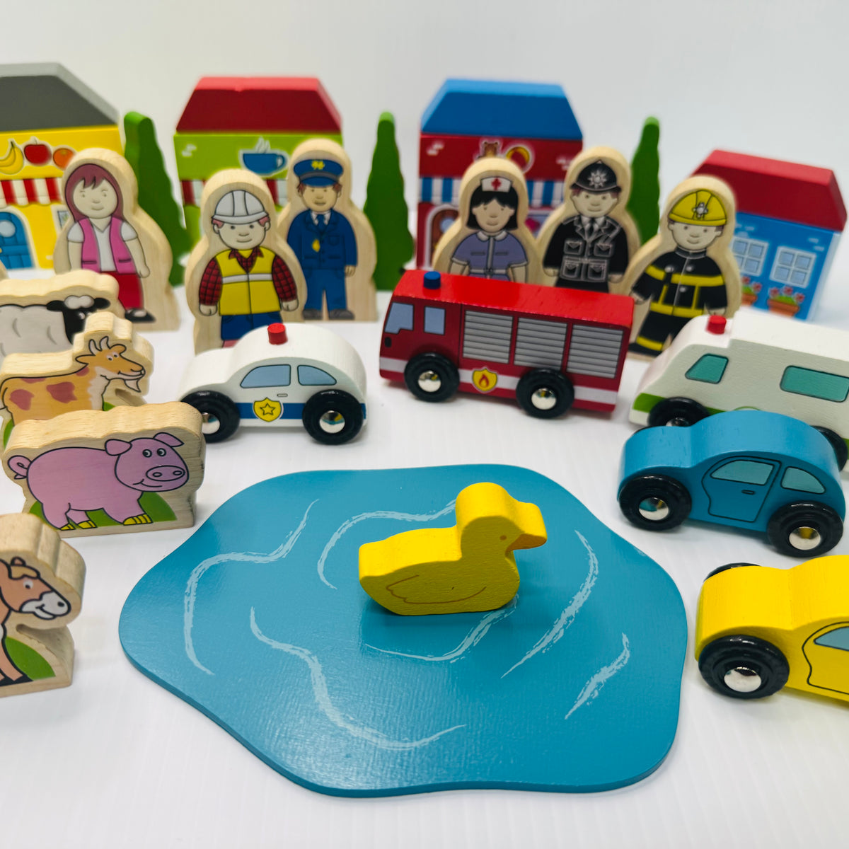 Trackside Accessory/Expansion Set BIGJIGS Rail Wooden - New in Box ...