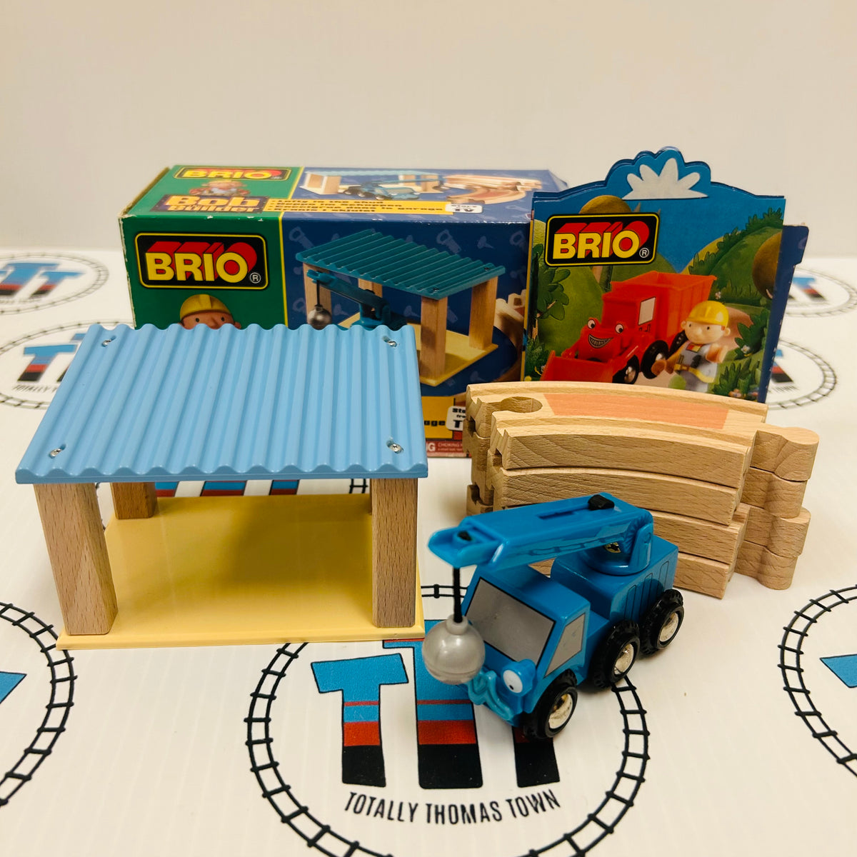 BRIO 32826 Bob the Builder Lofty in the Shed Wooden - New/Excellent ...