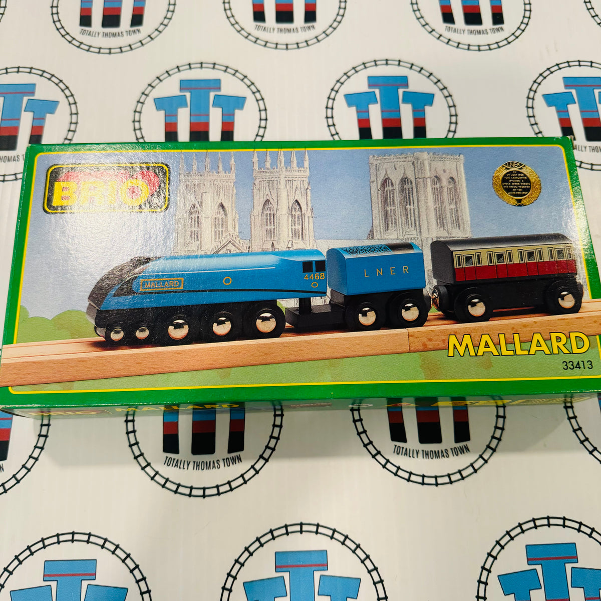 BRIO Mallard High Speed Train Vintage #33413 Wooden - With Box ...