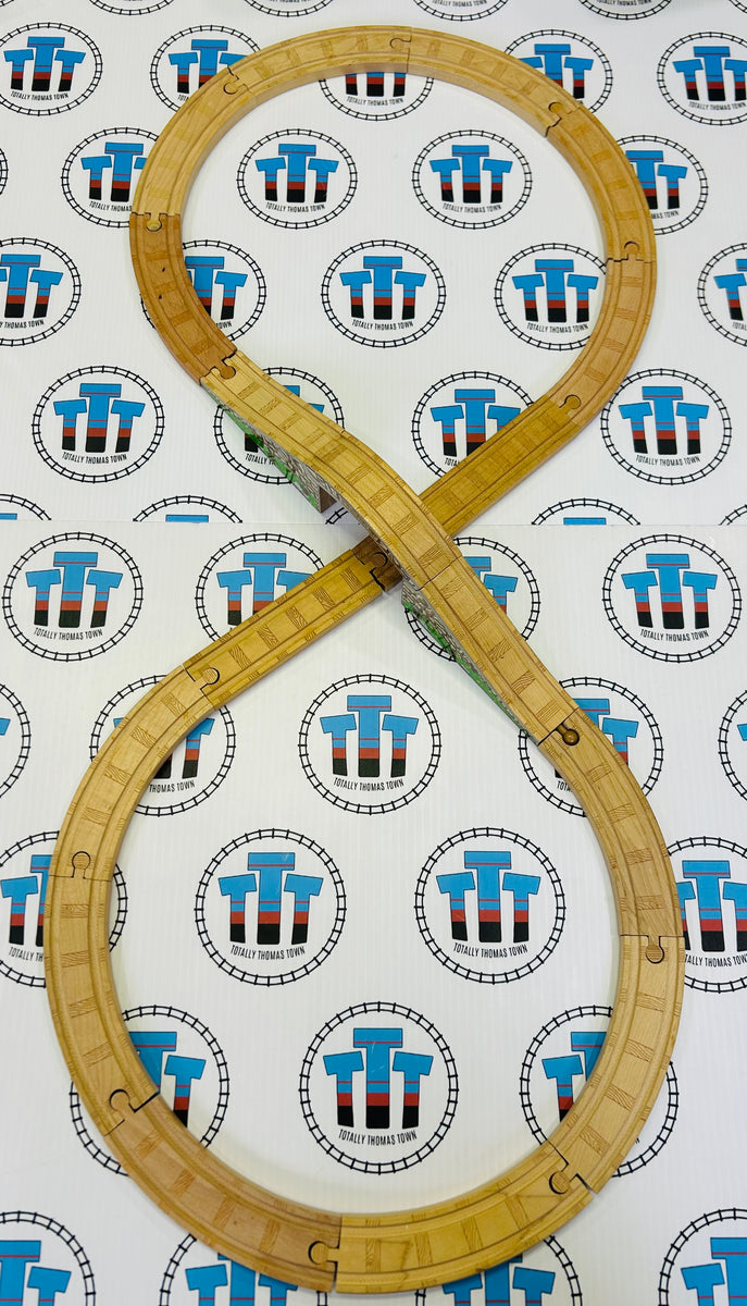 Figure 8 Set with Maron Bridge (Brown) Thomas Brand Wooden - Used ...