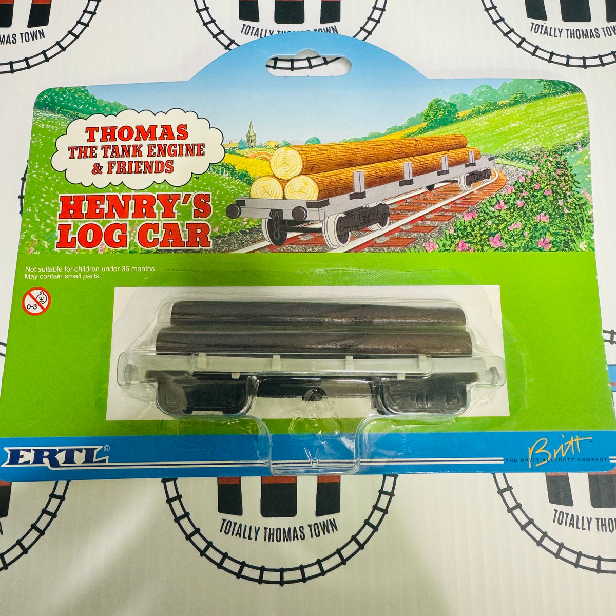 Henry's Log Car ERTL - New – Totally Thomas Town