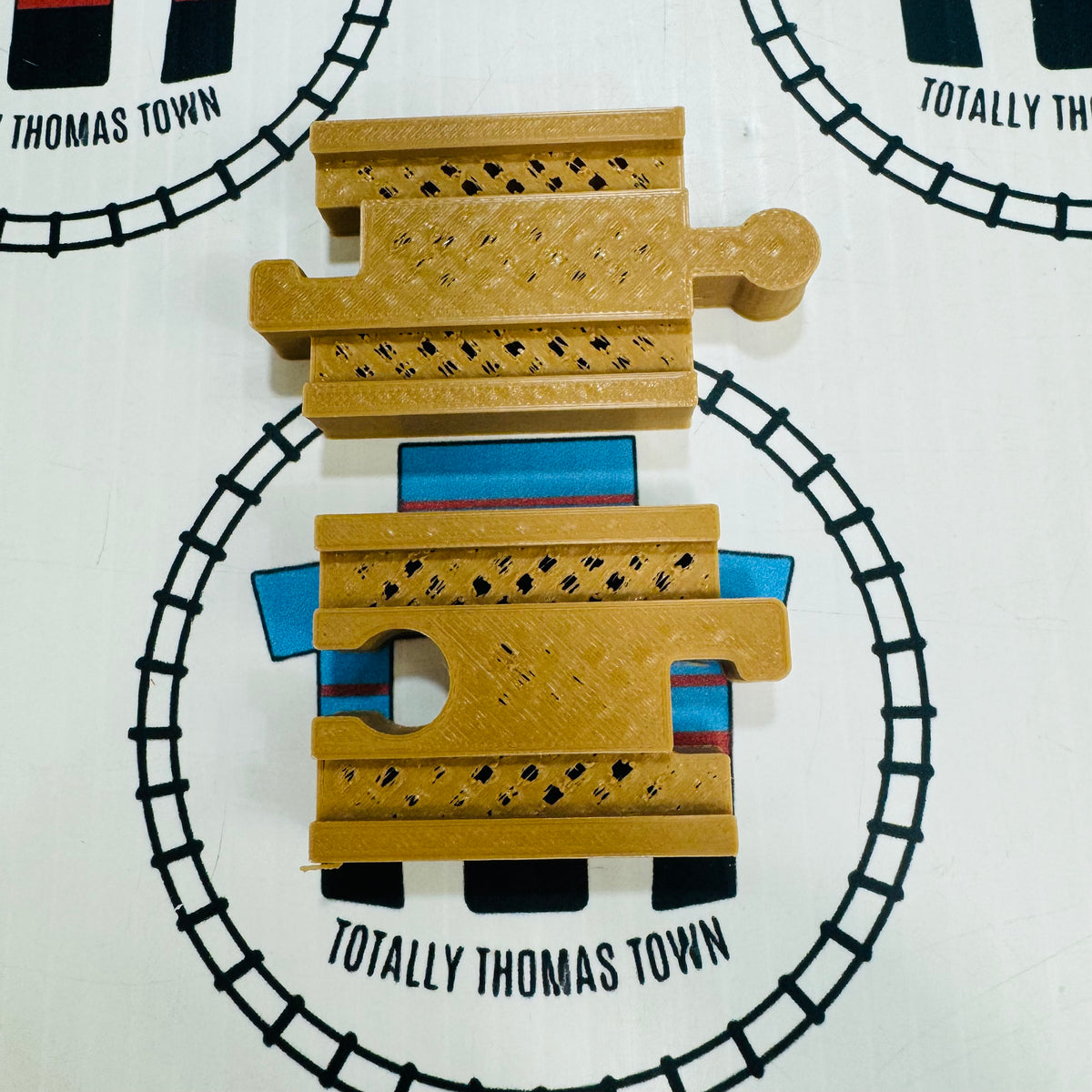 Adapters 3D printed Newer Thomas Track to Older Thomas Track - Used ...
