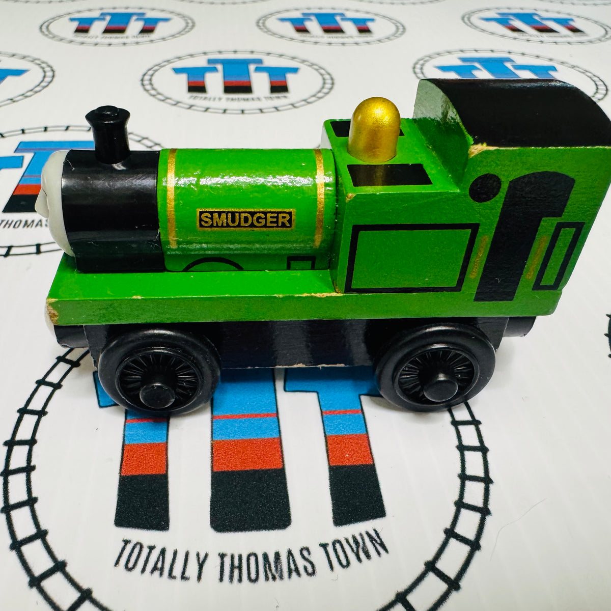 Smudger #2 Marked Eyes (Learning Curve) Wooden - Used – Totally Thomas Town