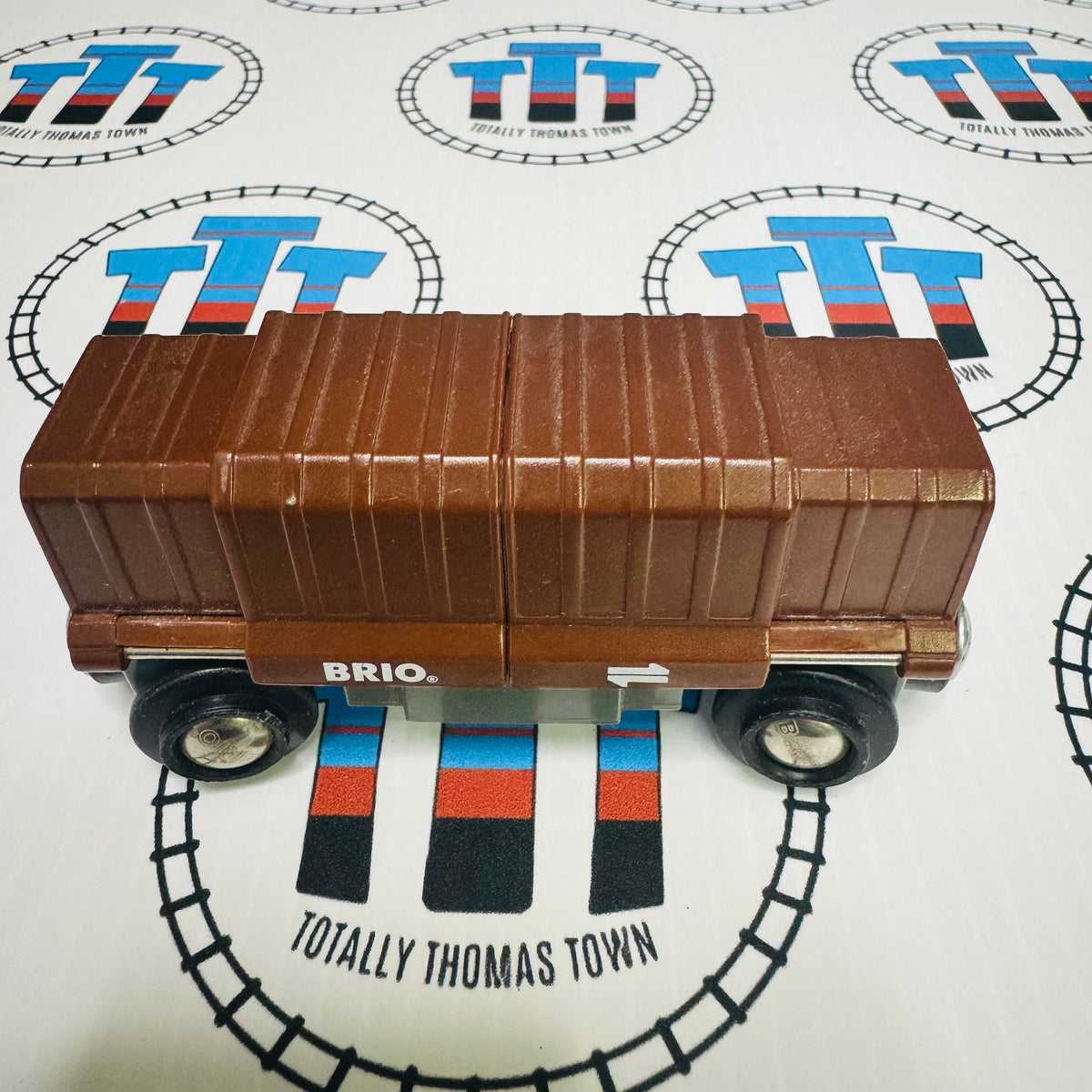 BRIO 33567 Boxcar Opening Train with Gas Cargo Wooden - Used – Totally ...