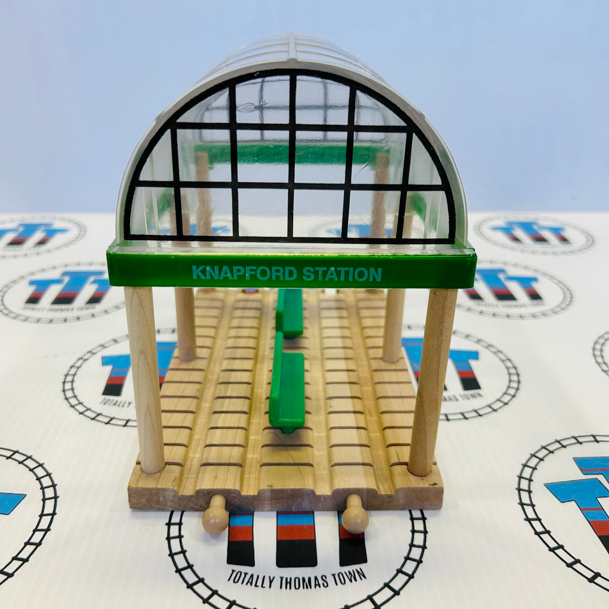 Knapford Station Rare Clickity Clack Wooden - Used – Totally Thomas Town