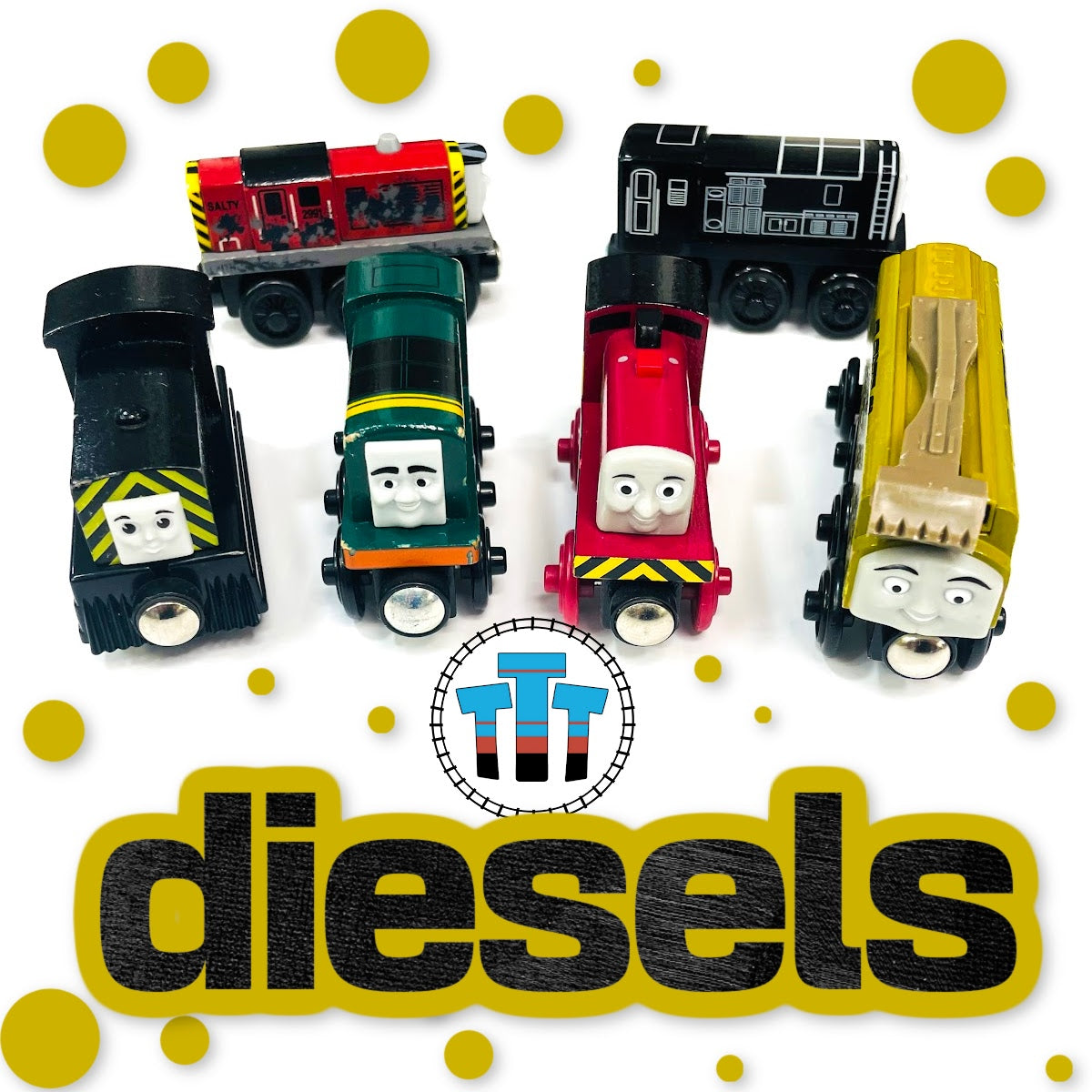 Totally Thomas Town Large Custom Diesels Sticker